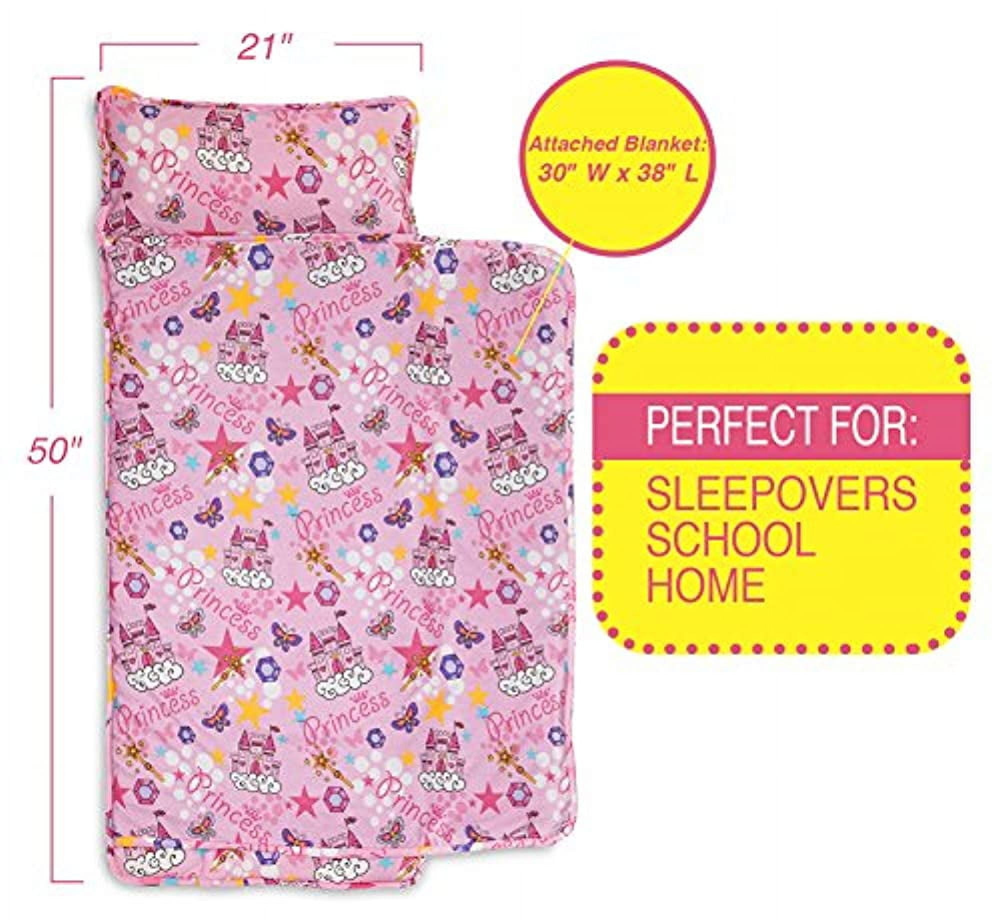 Bambino Bliss Kids Nap Mat with Removable Pillow - Soft, Lightweight ...