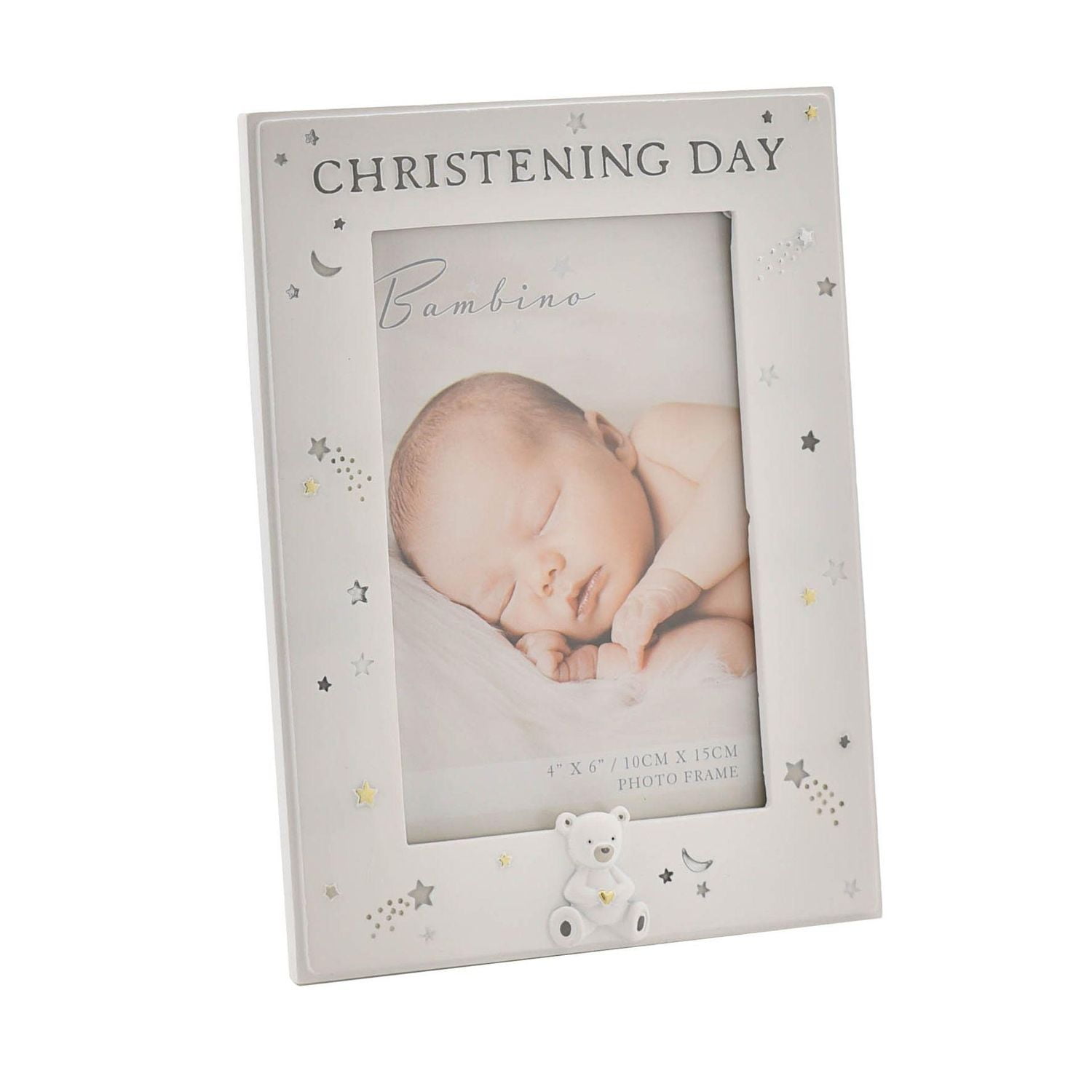 Bambino Resin Christening Day Photo Frame 4 x 6 - Walmart.com