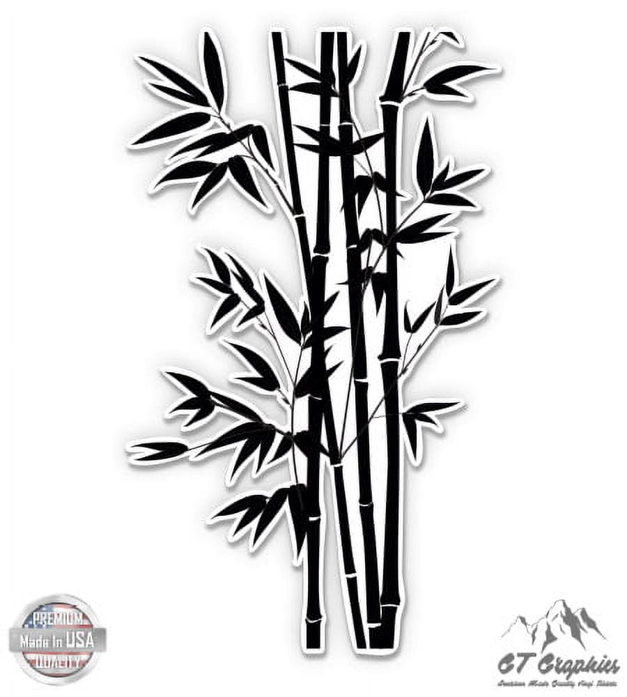 Bamboo - 12" Vinyl Sticker Waterproof Decal - Walmart.com