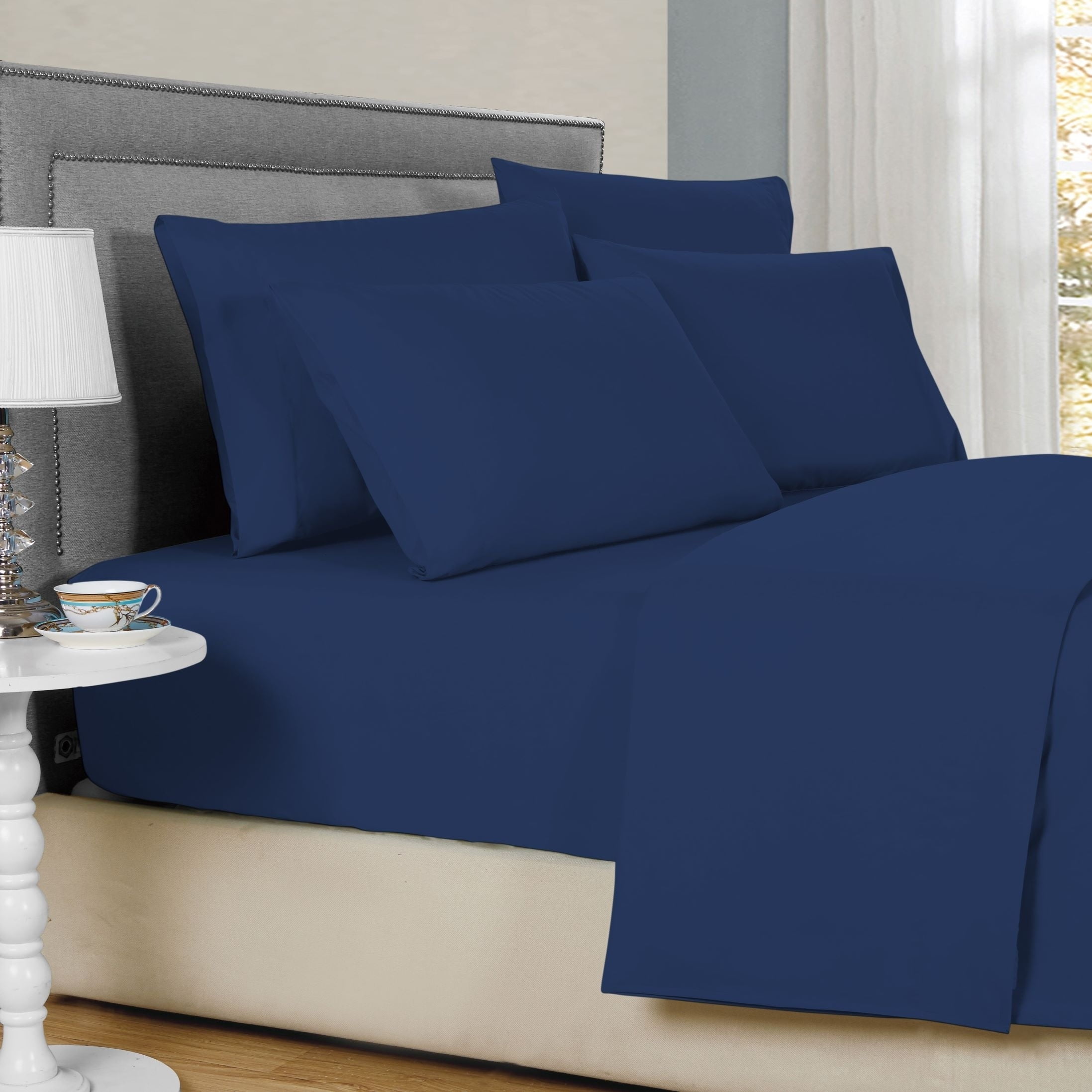 Bamboo 6-Piece Luxury Sheet Set - Walmart.com
