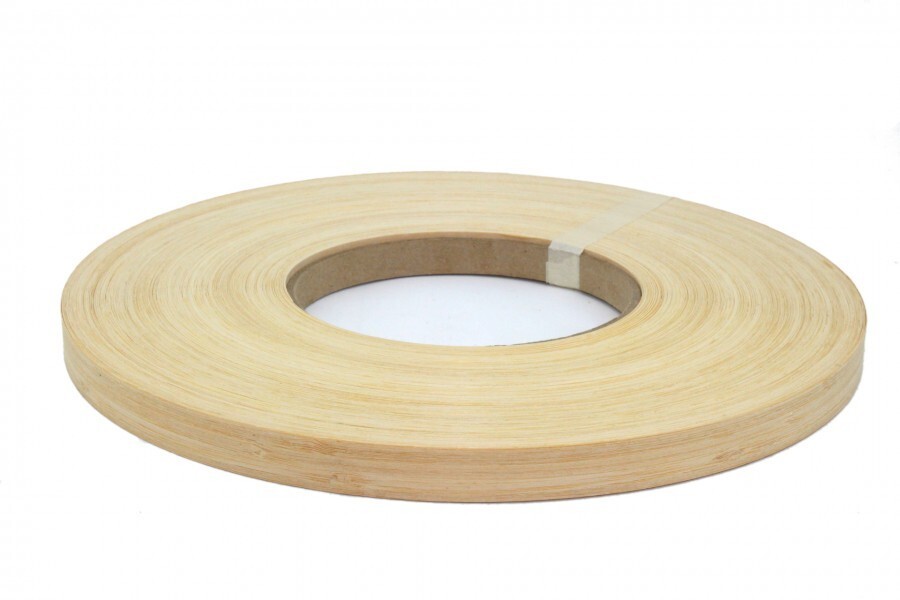 Bamboo 7/8'' X 250' Roll Preglued Wood Veneer Edge banding Iron On, Hot ...