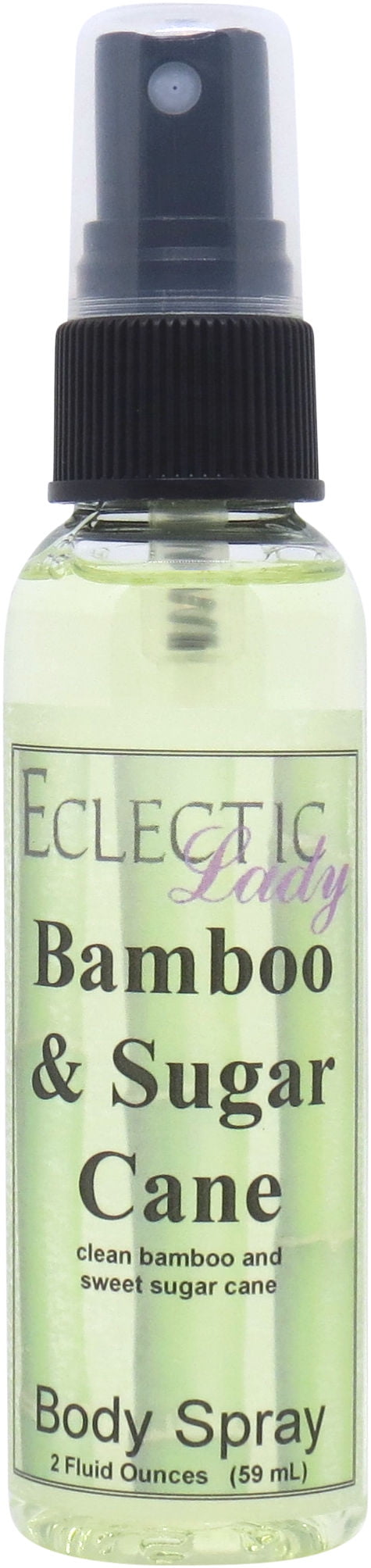 Bamboo And Sugar Cane Body Spray, Eclectic Lady, Hydrating Mist, Unisex ...
