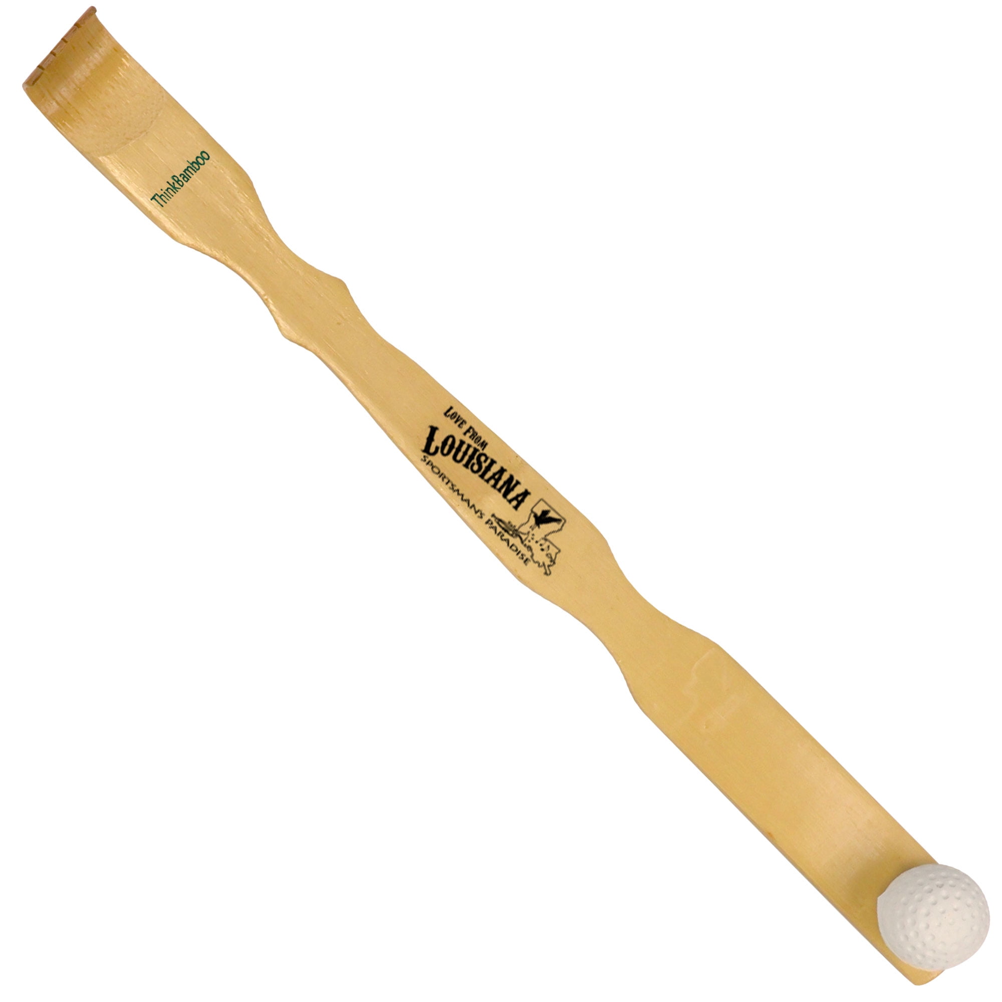 Bamboo Back Scratcher Bonger w/Love of 50 States - Louisiana - 3 Units ...