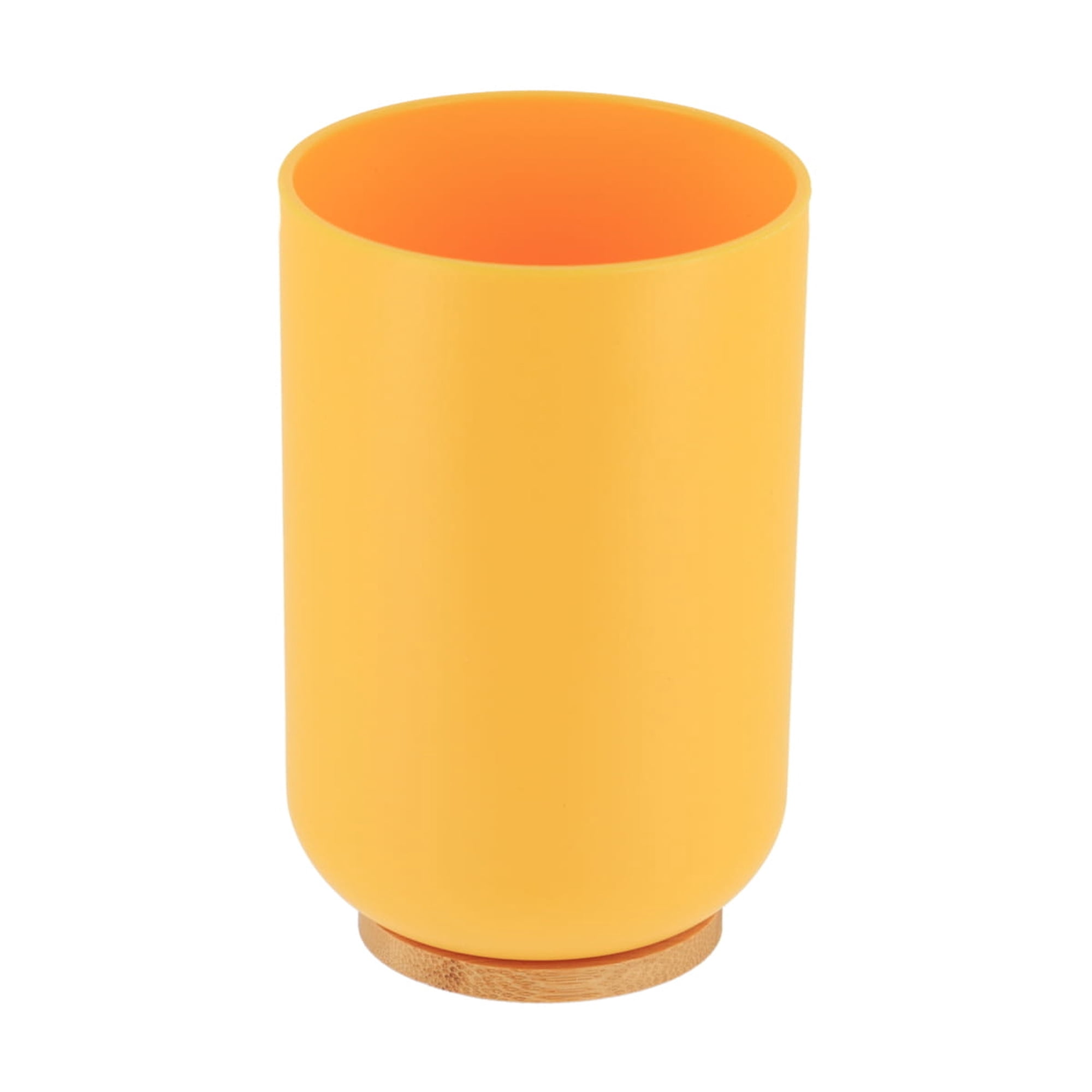 Bamboo-Based Yellow Padang Vanity Bathroom Tumbler Cup - Ideal as ...