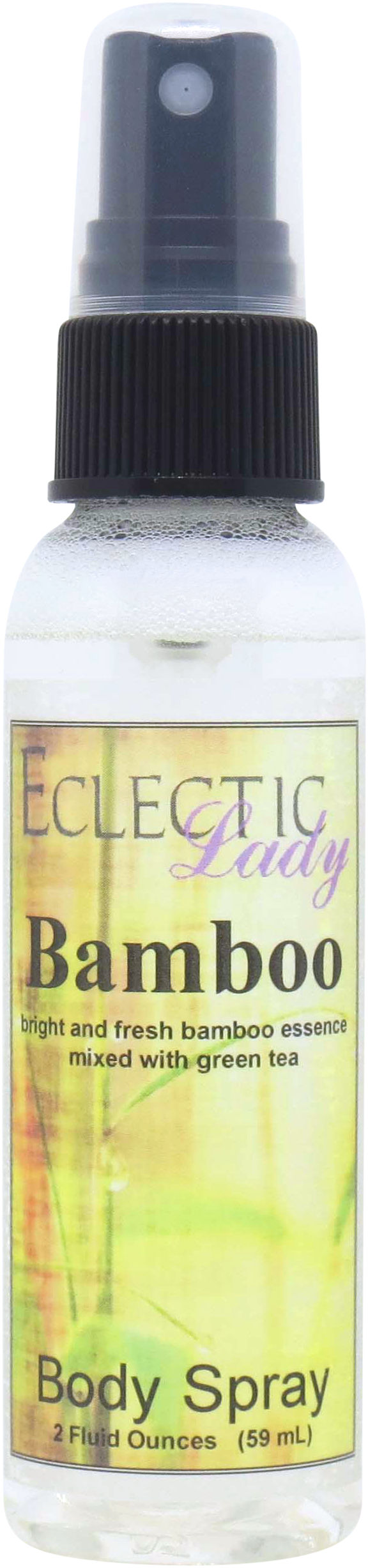 Bamboo Body Spray, Eclectic Lady, Hydrating Mist, Unisex, 2 oz ...