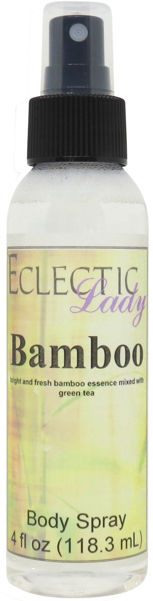 Bamboo Body Spray, Eclectic Lady, Hydrating Mist, Unisex, 4 oz ...