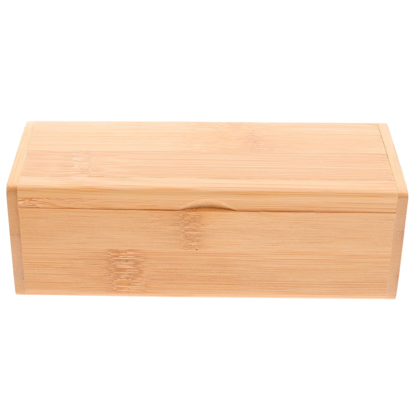 Bamboo Storage Box with Lid for Crafts Jewelry Trinket Organizer 1 Set ...