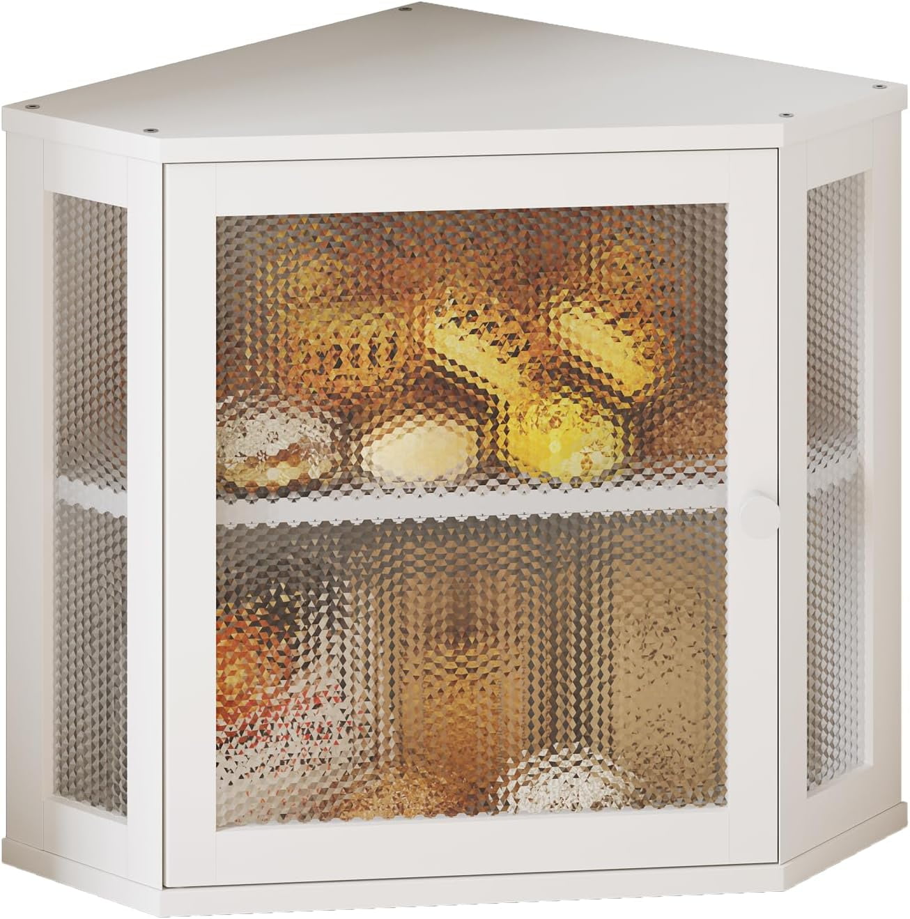 Bamboo Bread Box with Acrylic Window Display, Hinged Lid for Kitchen ...