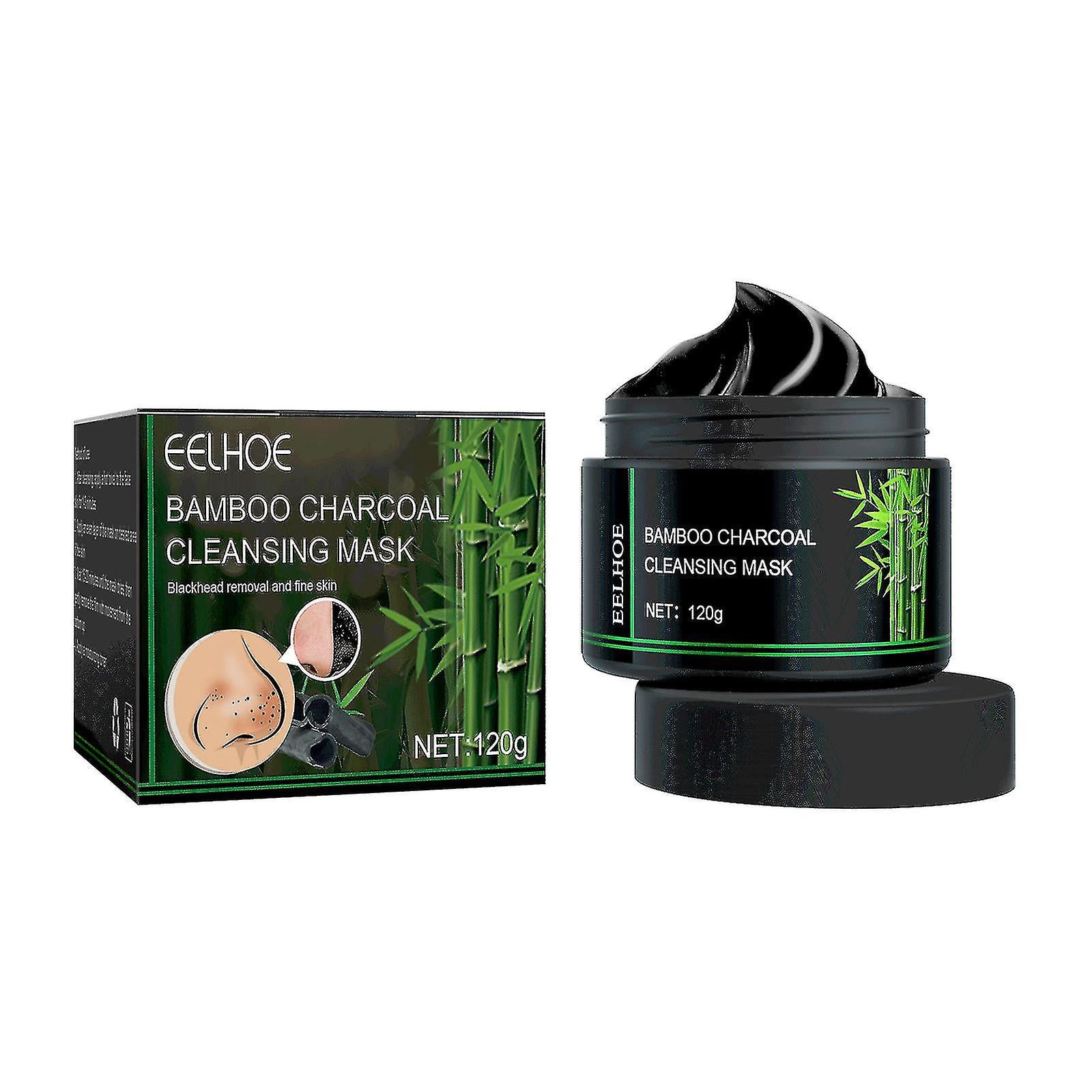 Bamboo Charcoal Remove Blackhead Tear Off Mask Deep Clean Pore Acne ...