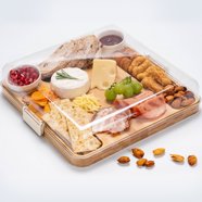 Maison du Fromage Charcuterie Cheese Board, Cultured Marble and Wood ...