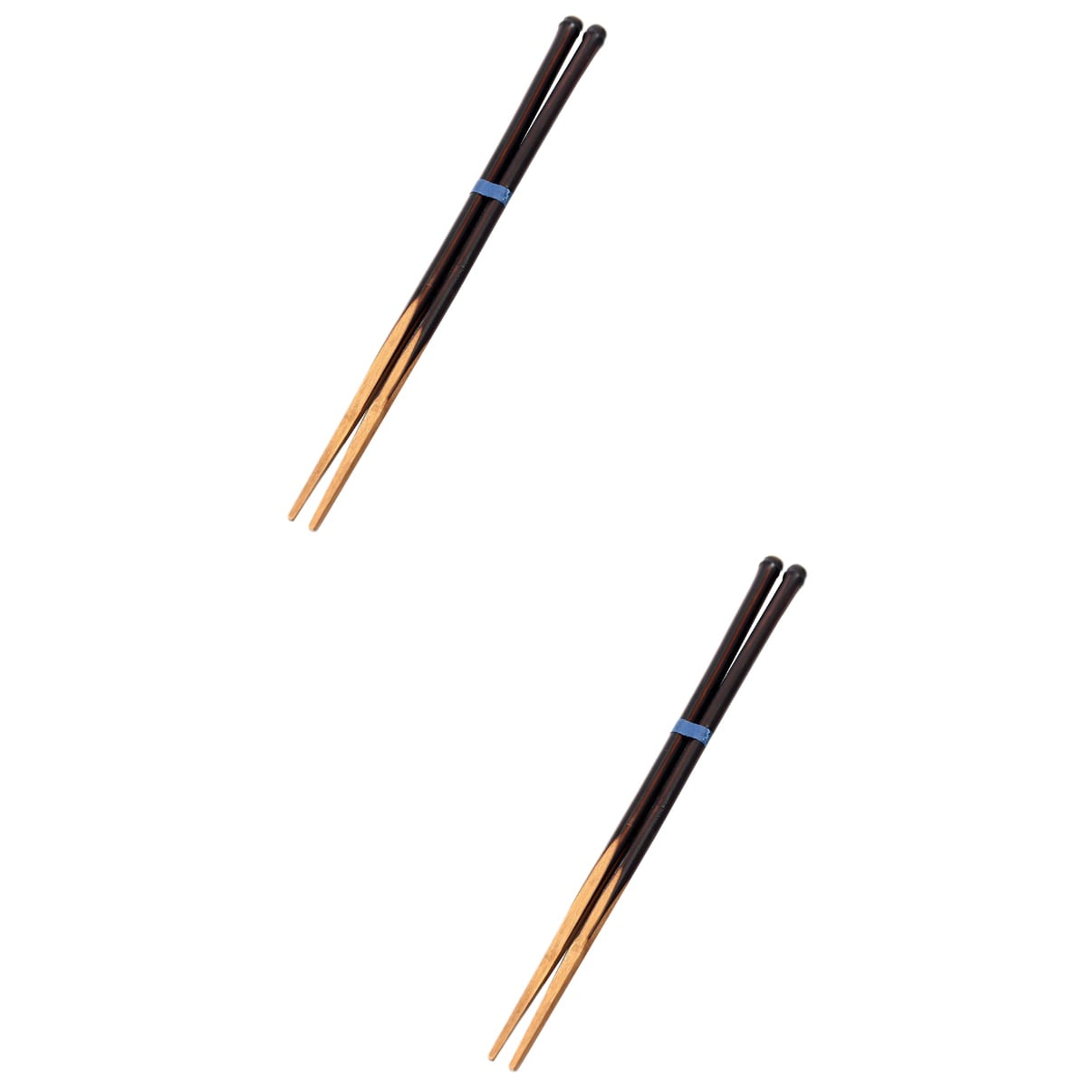 CIMAXIC Japanese Style Long Thin Bamboo Chopsticks 2 Pairs Home Kitchen ...