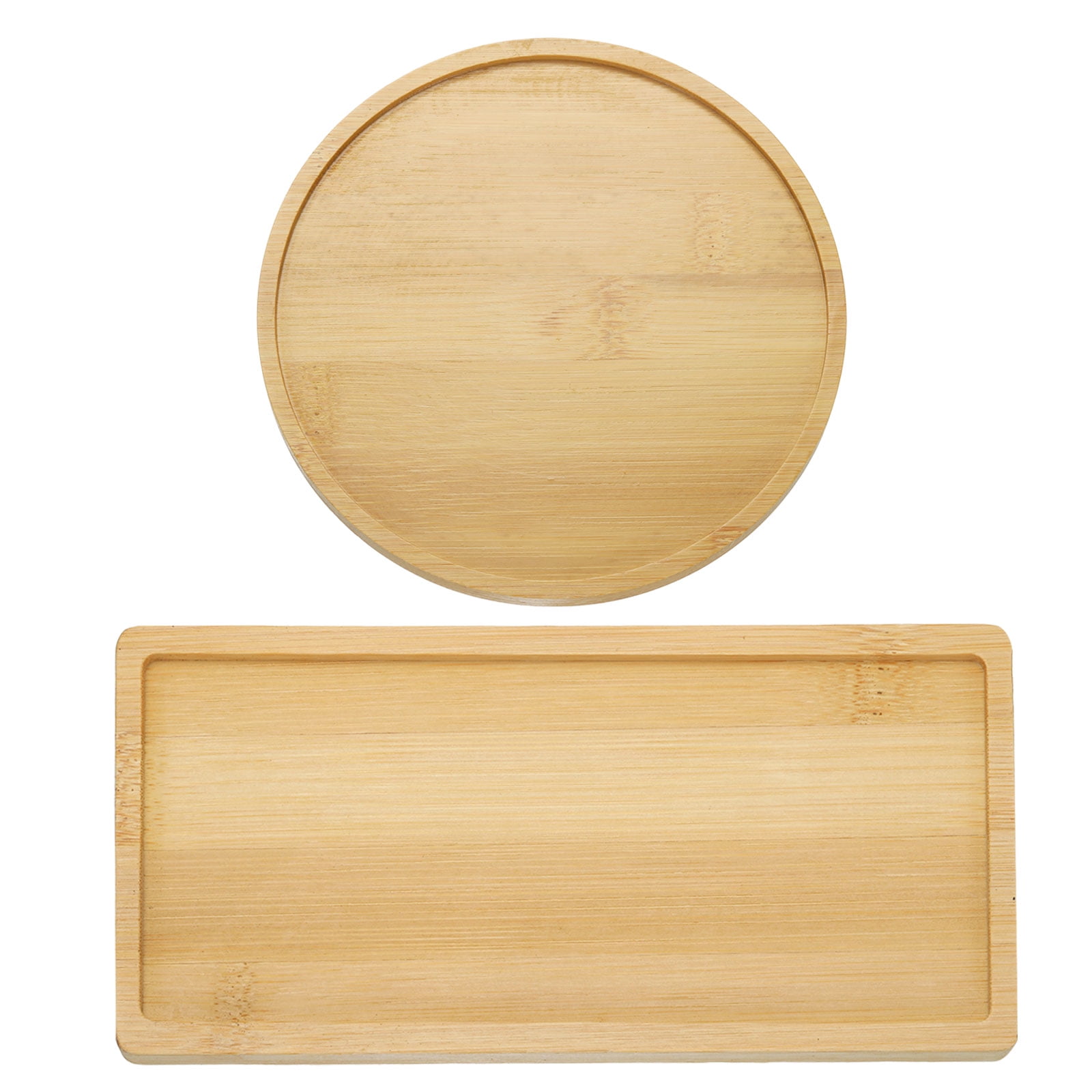 Bamboo Coaster Natural Wooden Drink Coasters for DIY Handmade Material ...