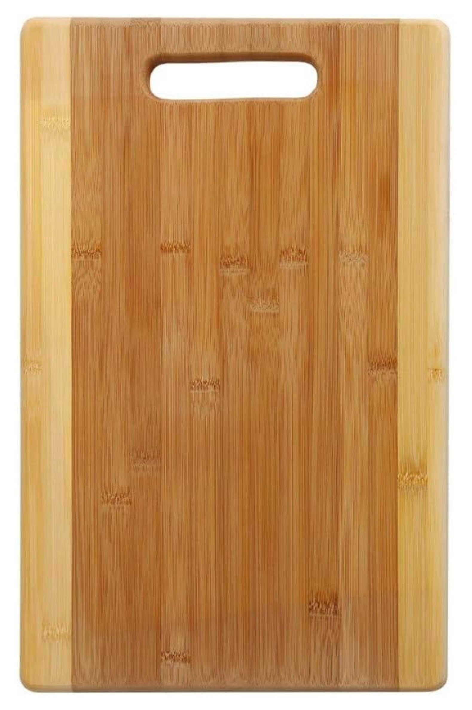 Bamboo Cutting Board with Handle for Food Prep, Meat, and Vegetables ...