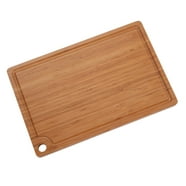 Chef Space Bamboo Kitchen Counter Chopping Board with Cooking Storage Trays - Walmart.com