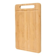 Chef Space Bamboo Kitchen Counter Chopping Board with Cooking Storage ...