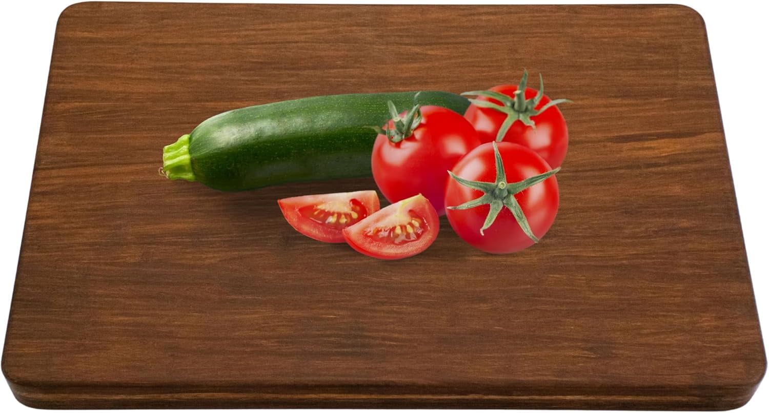 Bamboo Cutting Board, Wood Chopping Board, Small Serving Tray for ...