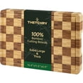 Bamboo Cutting Boards for Kitchen, End Grain Wood Cutting Board with ...