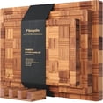 Bamboo Cutting Boards for Kitchen(Set of 3),Chopping Boards with Juice ...