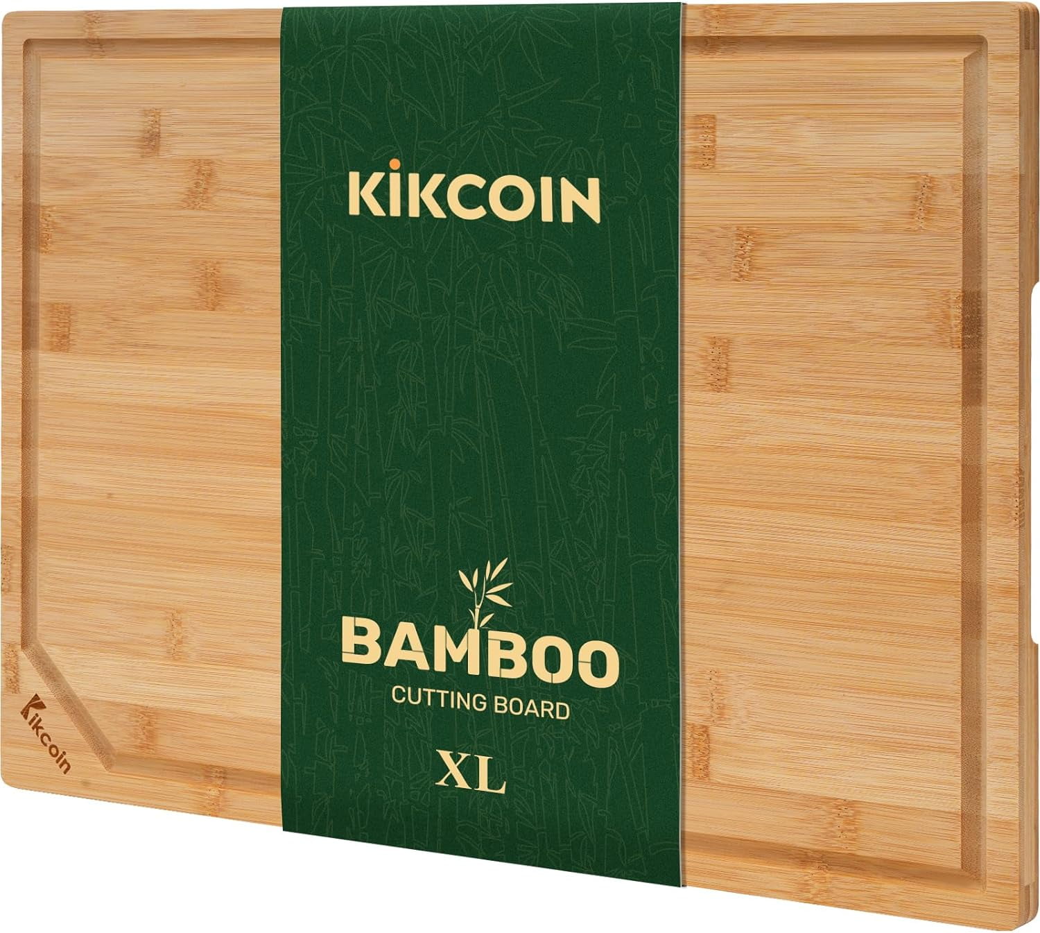 Bamboo Cutting Boards for Kitchen, Extra Large Wood Cutting Board with ...