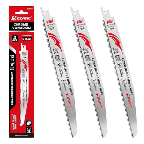Bamboo Cutting Japanese Teeth Reciprocating Saw Blades 9 Inch, Tri ...