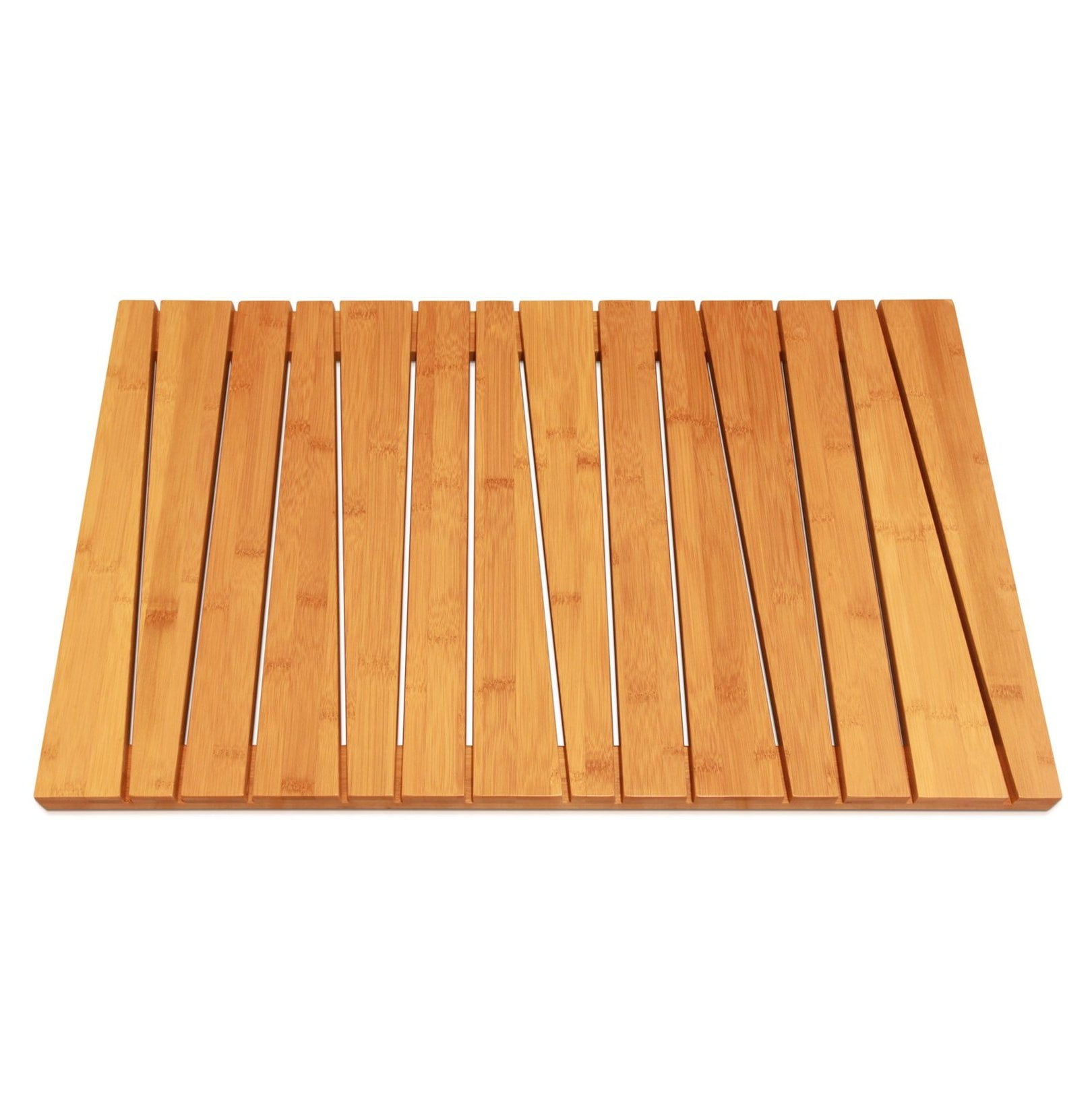 Bamboo Deluxe Shower Floor and Bath Mat - Wooden Bath Mat for The Bath ...