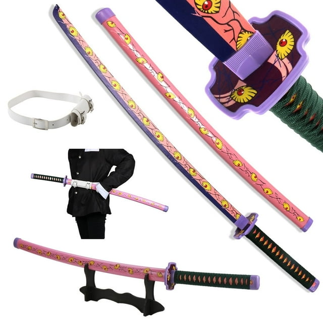 41" Bamboo Demon Slayer Sword Kokushibou - Walmart.com