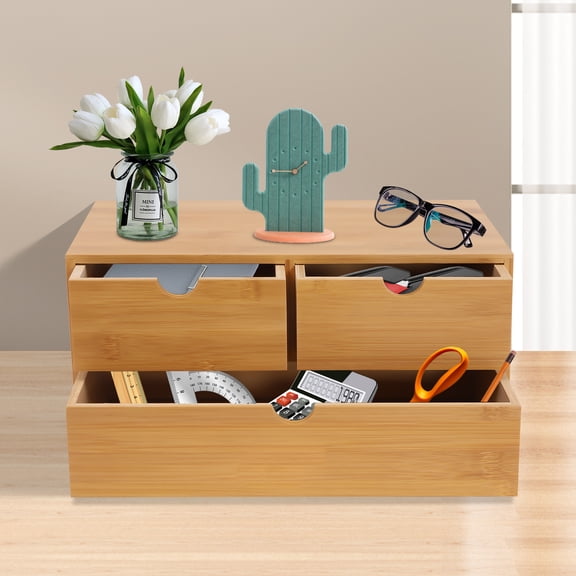Bamboo Desk Organizer