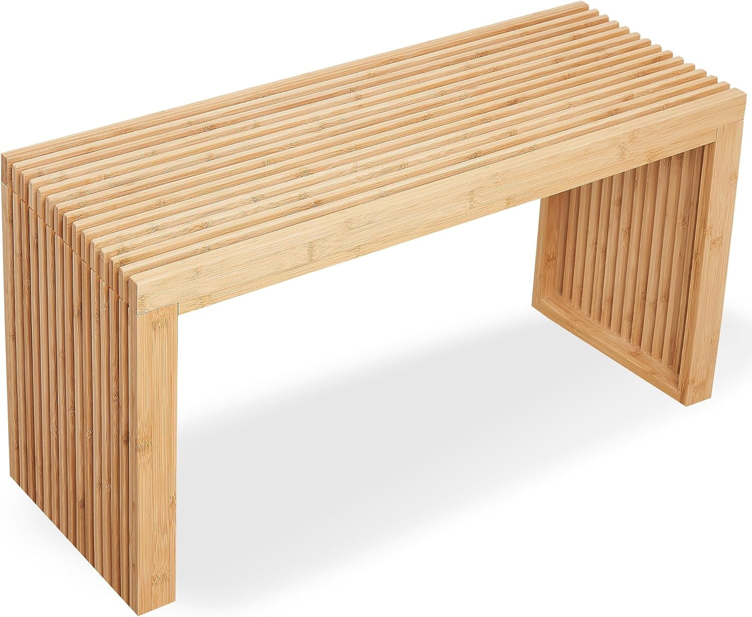 Bamboo Dining Bench | Entryway Bench | Bamboo Bench | Mid Century ...