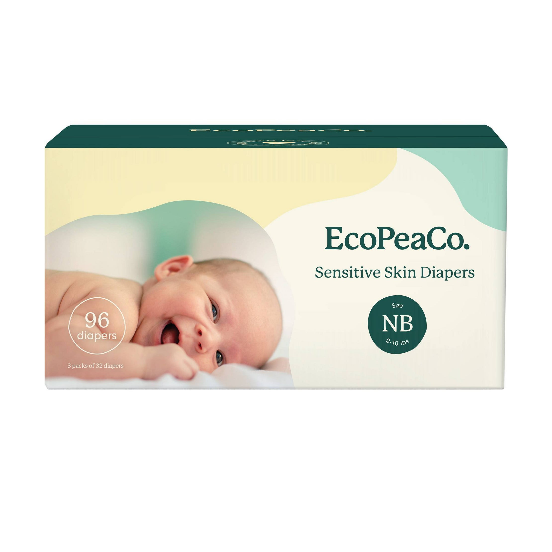 Bamboo Disposable Diapers Made with Organic Bamboo and Viscose - Size ...