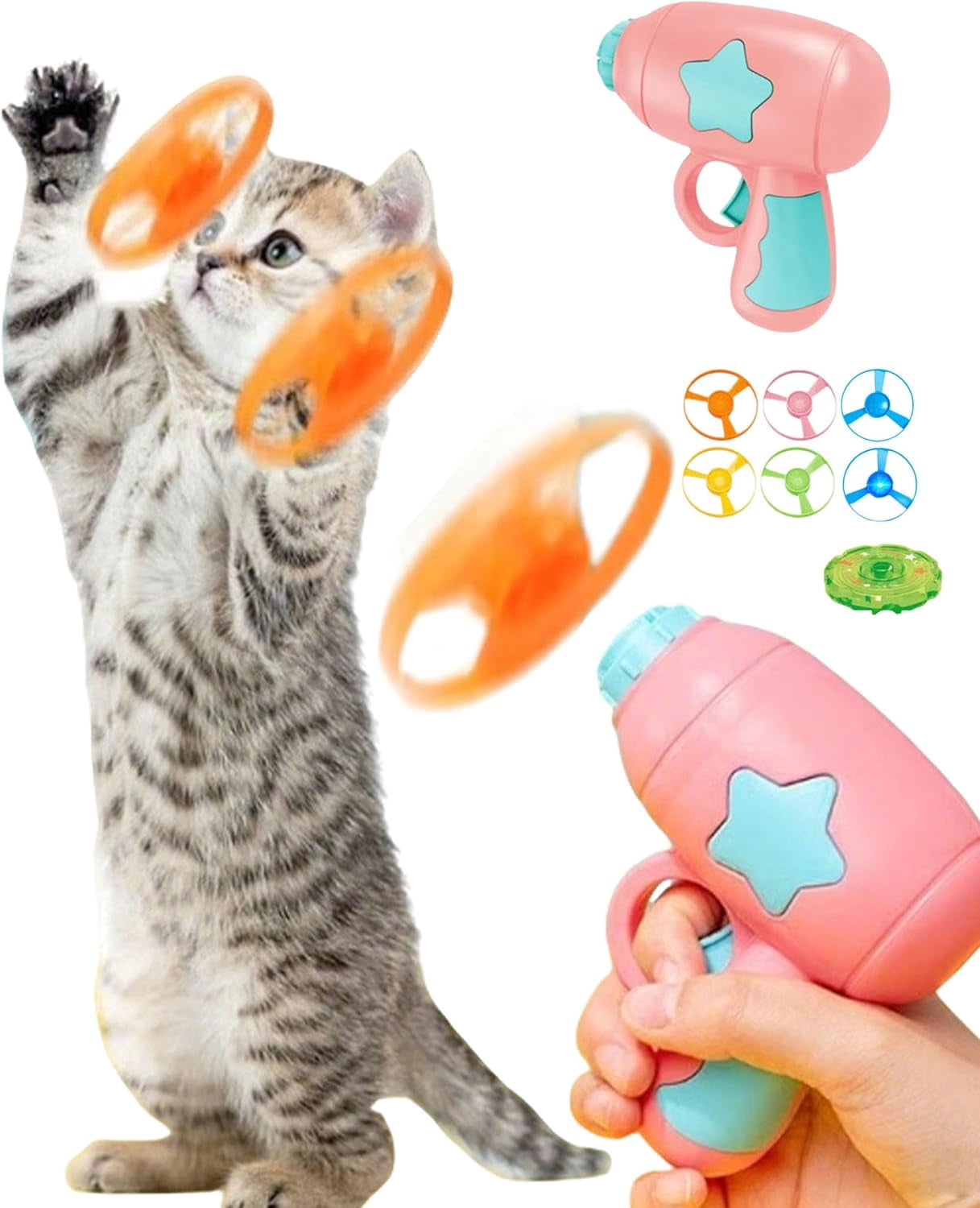Bamboo Dragonfly Catapult Launcher, Interactive Cat Toy & Outdoor ...