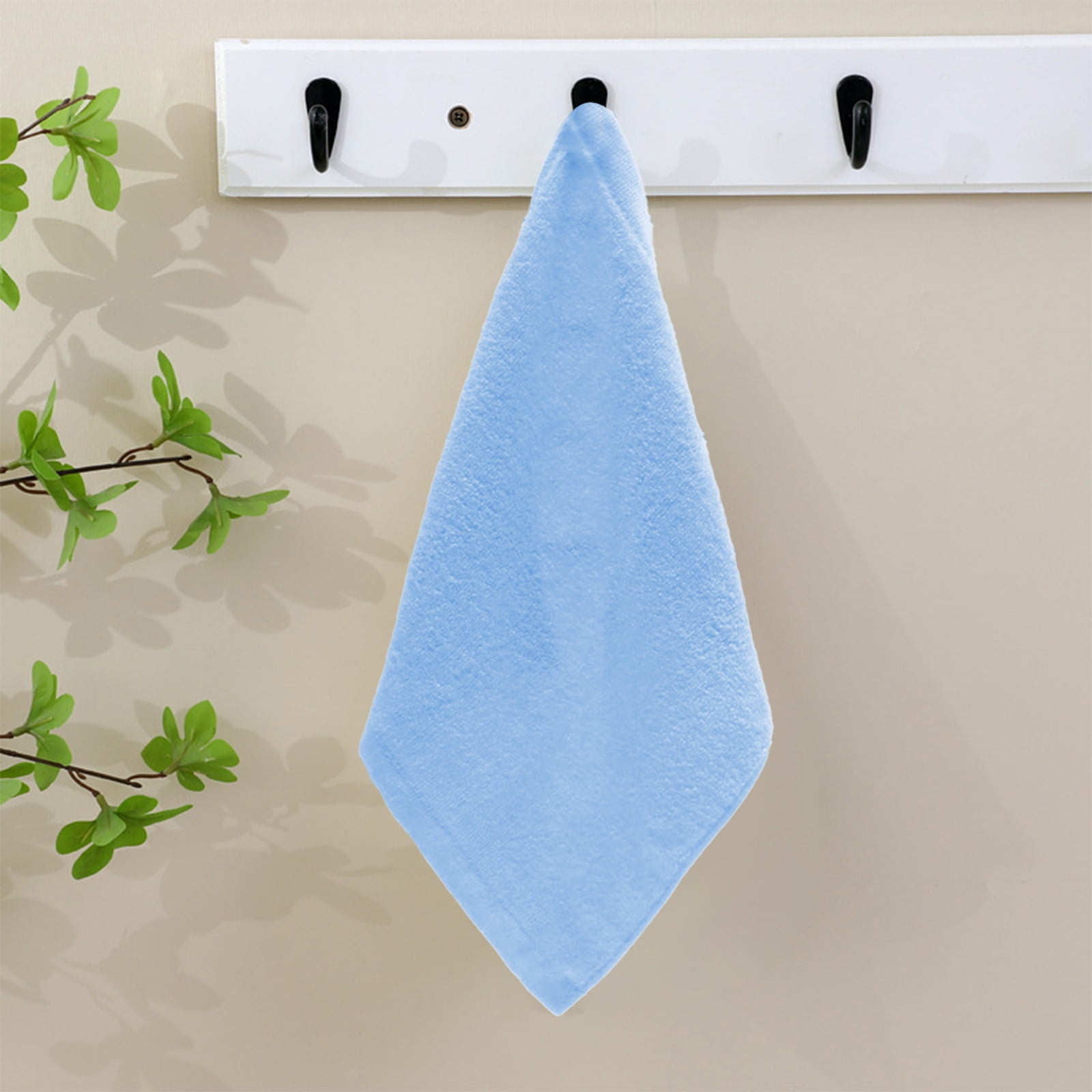 Bamboo Fiber Baby Face Towels, Natural Soft Cotton Toddler Washcloths ...