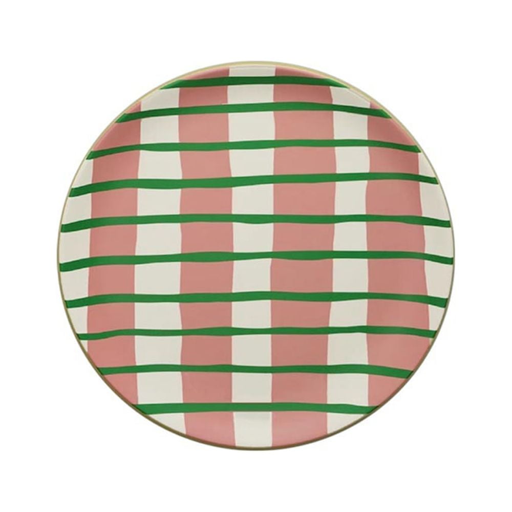 Bamboo Fiber Dinner Plates - Bamboo Plates Reusable, Unbreakable Plates ...