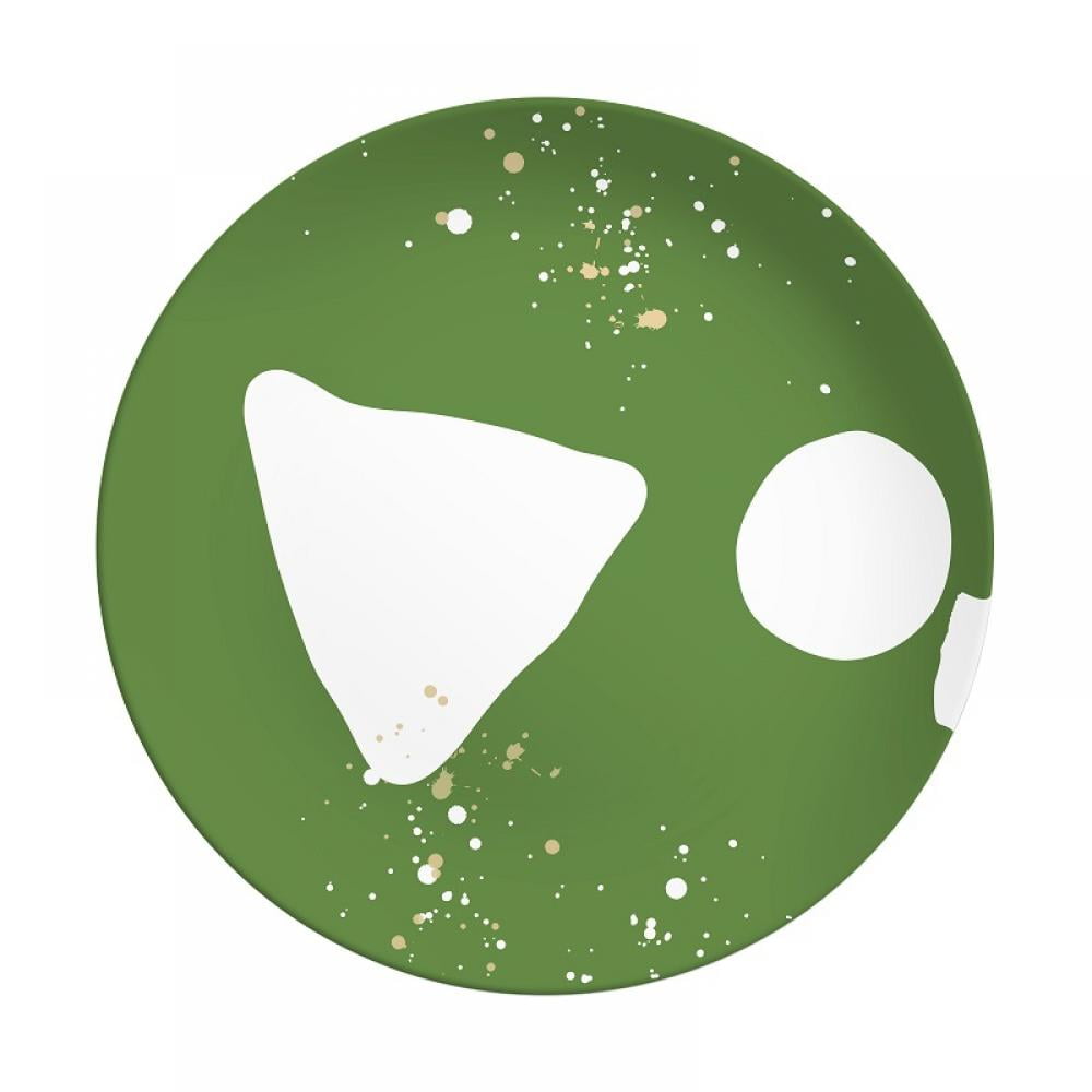 Bamboo Fiber Dinner Plates - Bamboo Plates Reusable, Unbreakable Plates ...