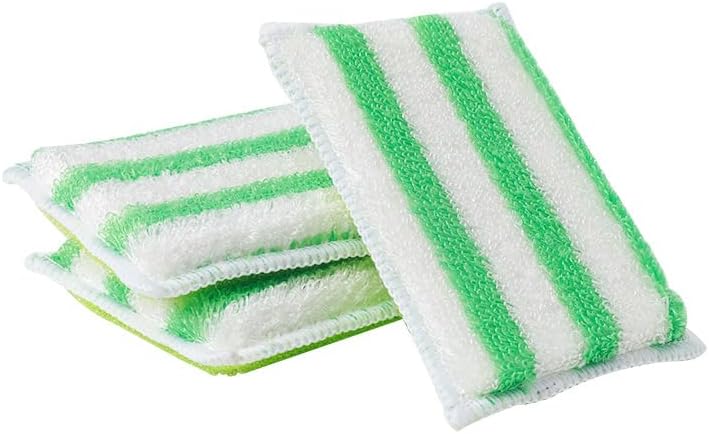 Bamboo Fiber Oil-Free Sponge Home Kitchen Cleaning Cloth Wipes, 5.1x4x1 ...