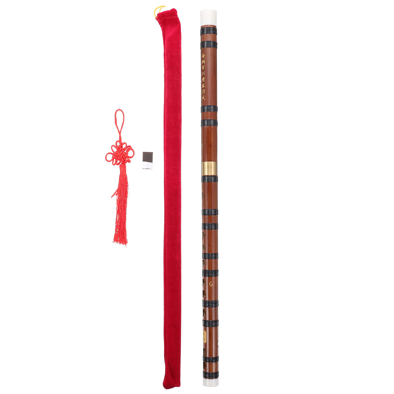 Bamboo Flute Instrument Sweet Wood Collector Retro - Walmart.com