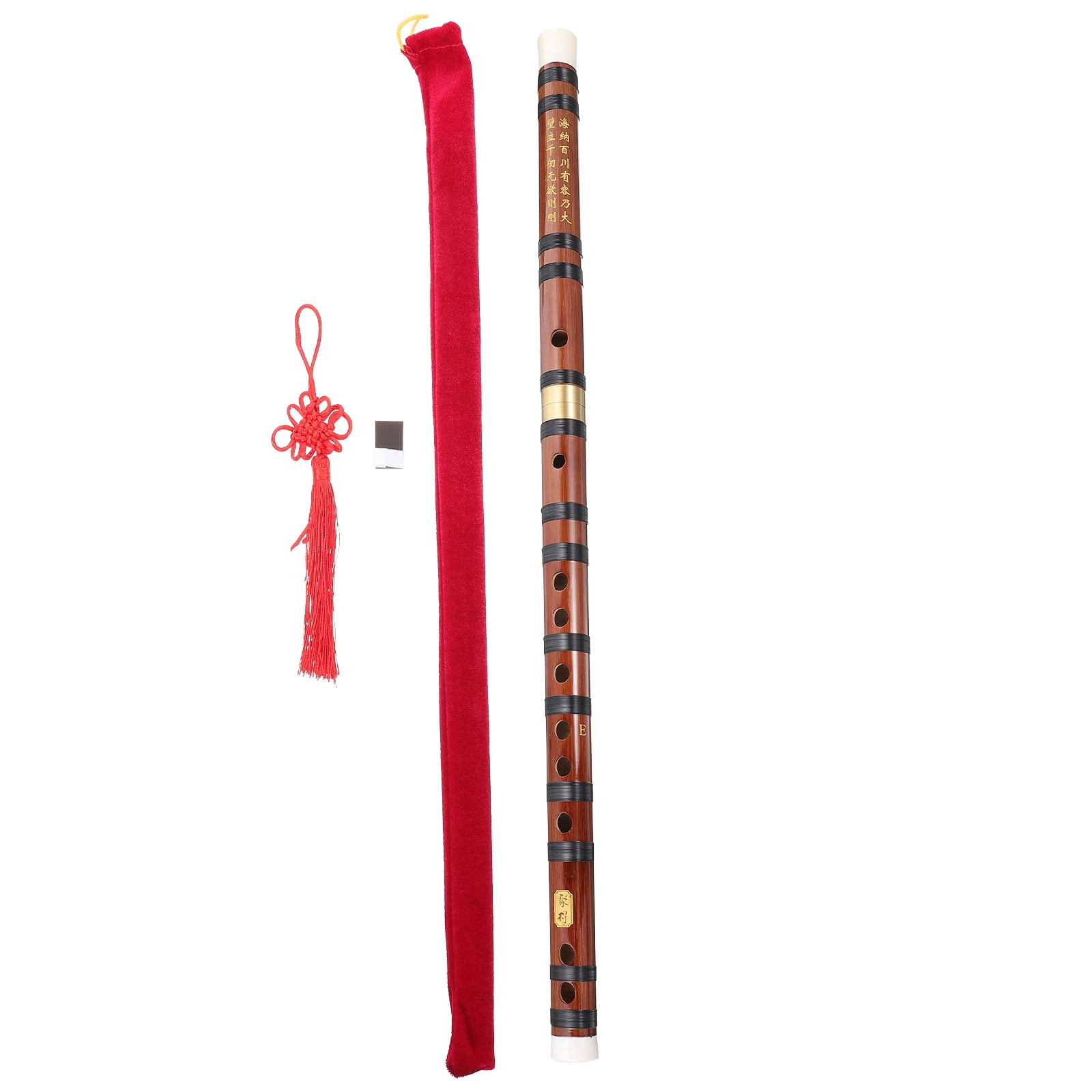 LIFKOME Flute Multi Resin Learner Kids Flute 1 Set 23.6x0.9x0.9in ...