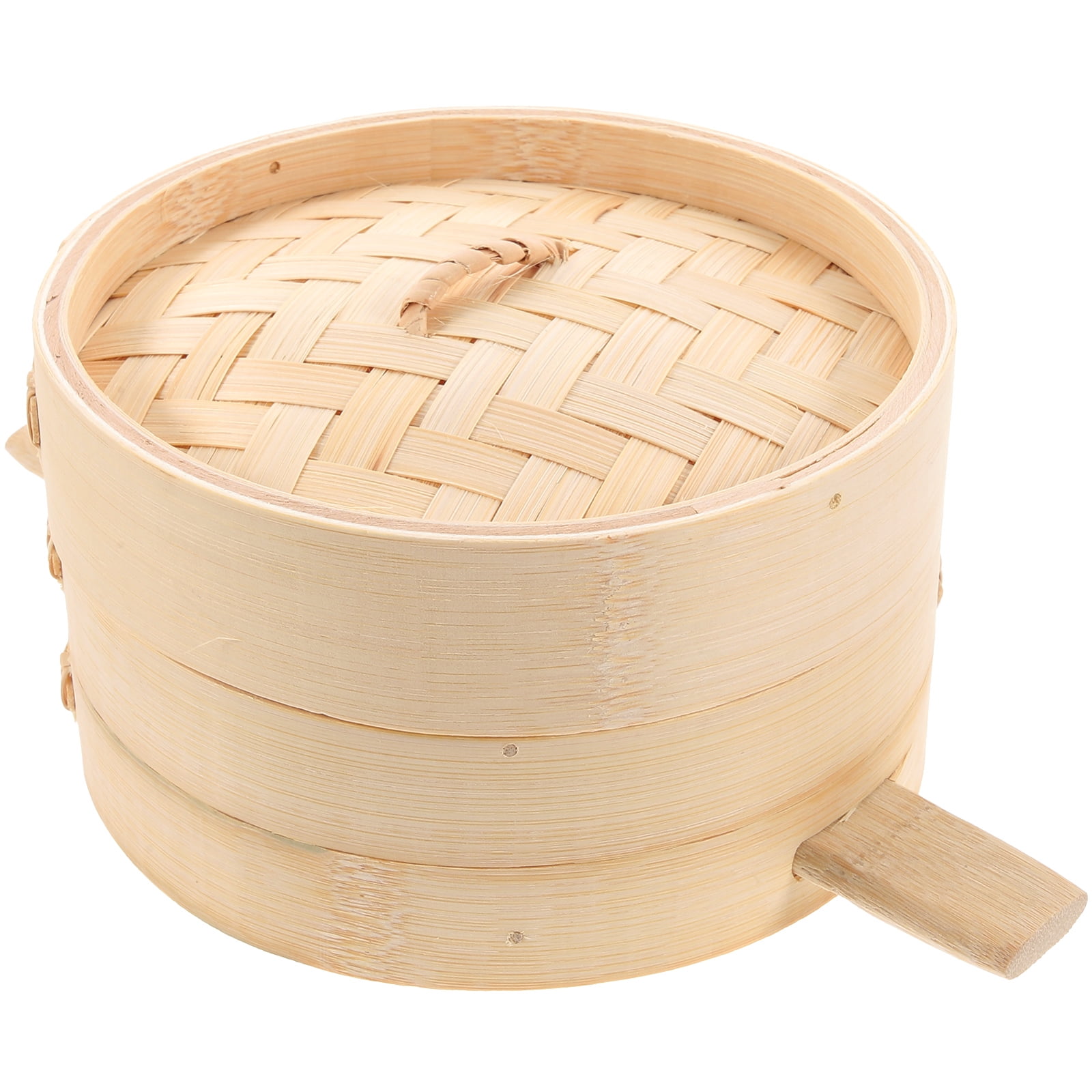 Bamboo Food Steamer Steaming Basket Kitchen Tool for Steamed Dumplings ...