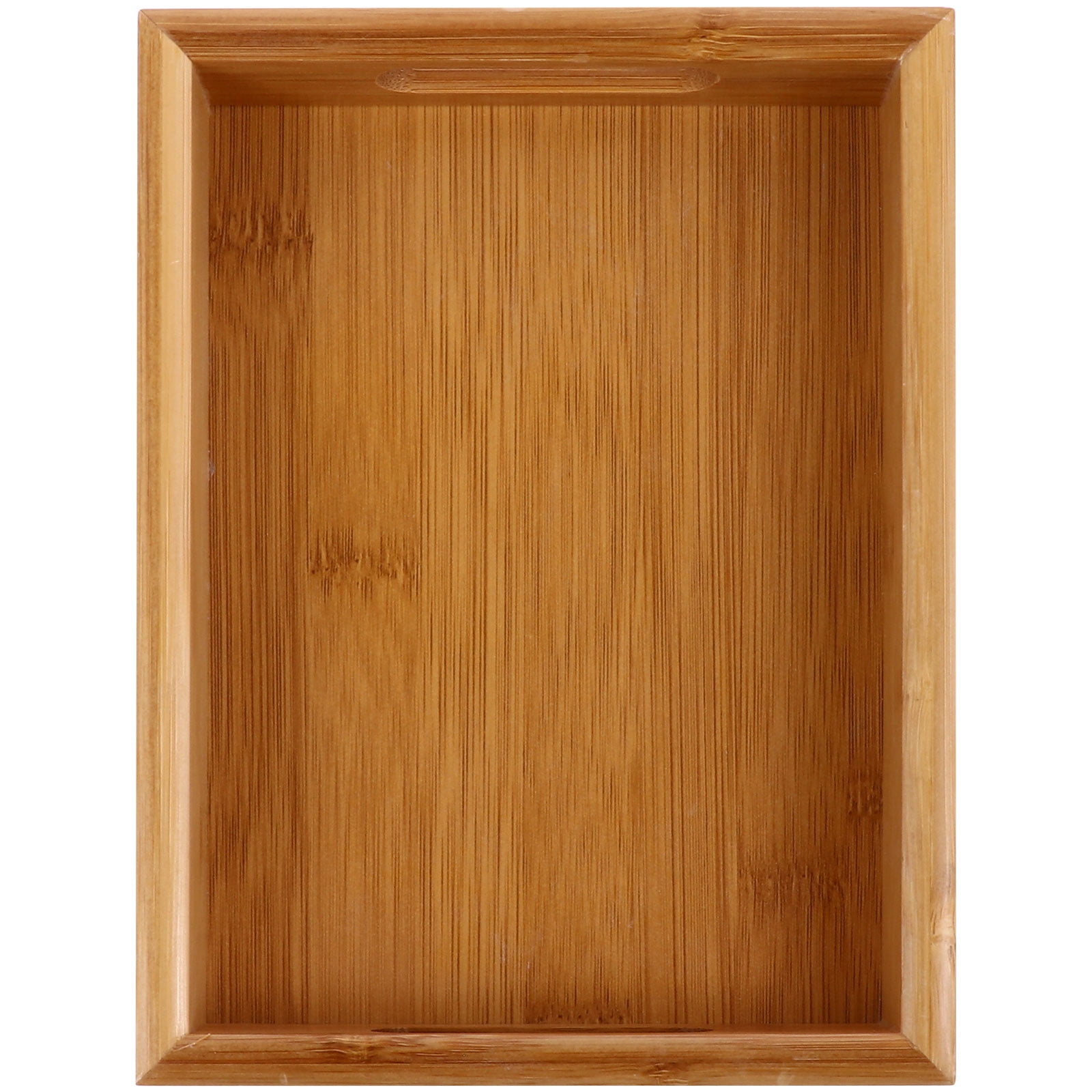 SHOWERORO Bamboo Storage Tray 1Pcs 7.9X5.9X1.6In For Storing Snacks ...