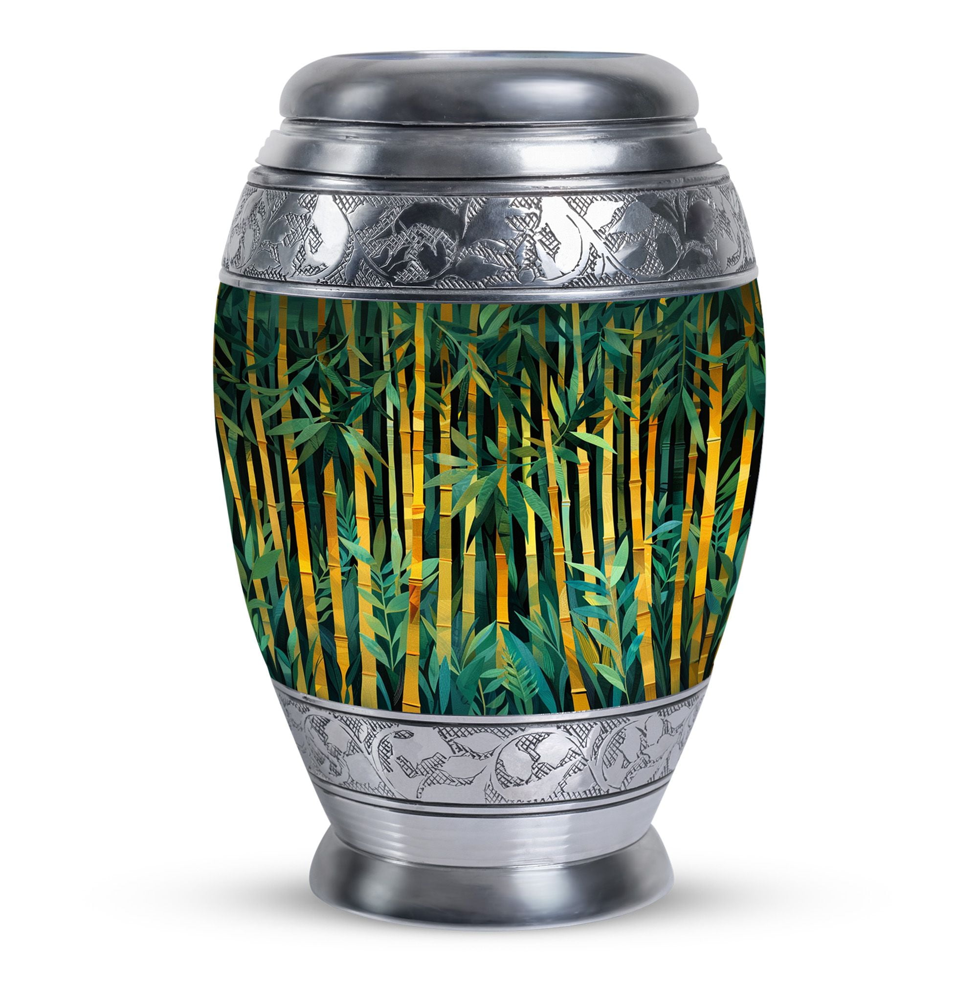 Bamboo Forest Small Container For Ashes - Urns For Human Ashes - Urn ...
