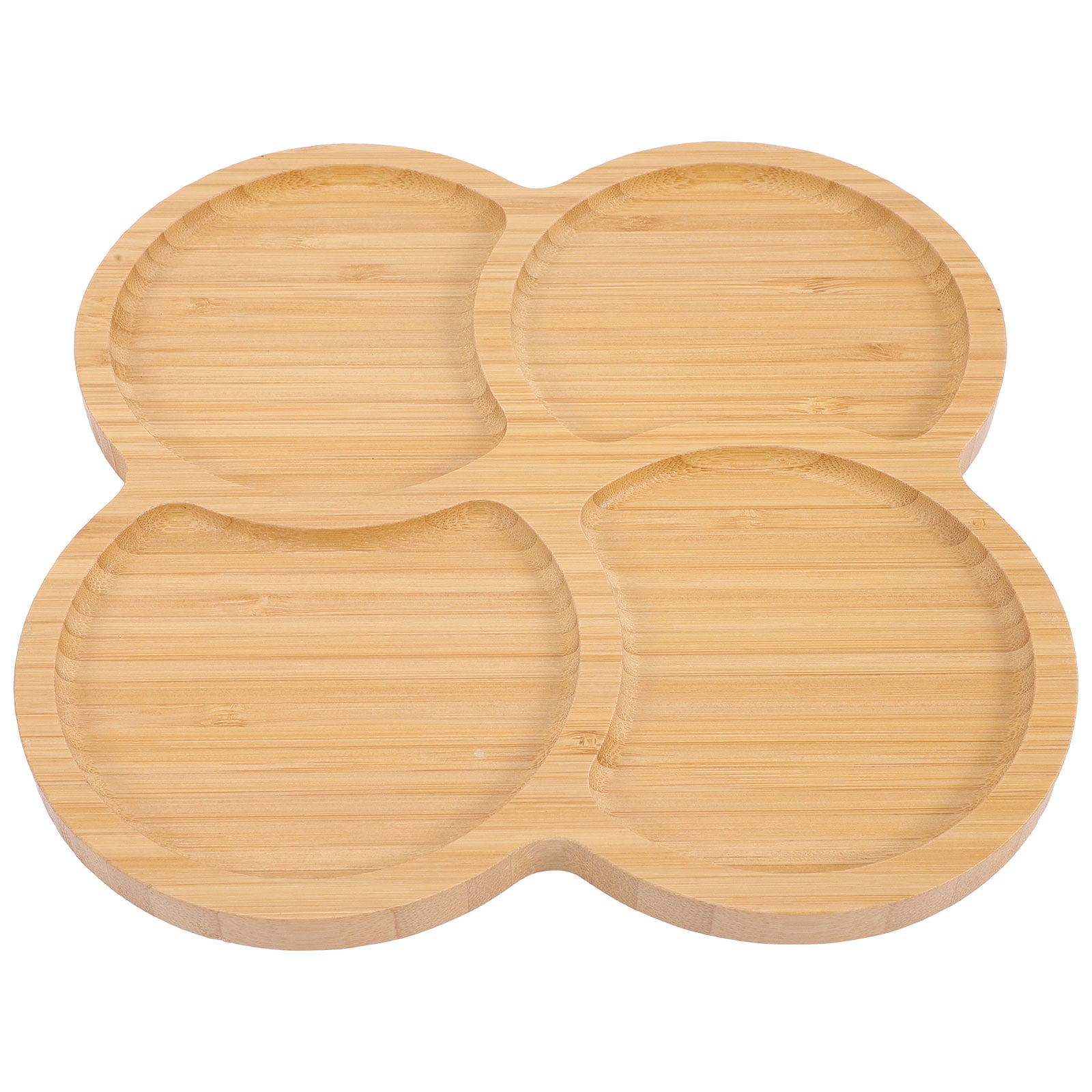 Bamboo Four-leaf Plate St Patrick's Day Dish Cheese Platter - Walmart.com