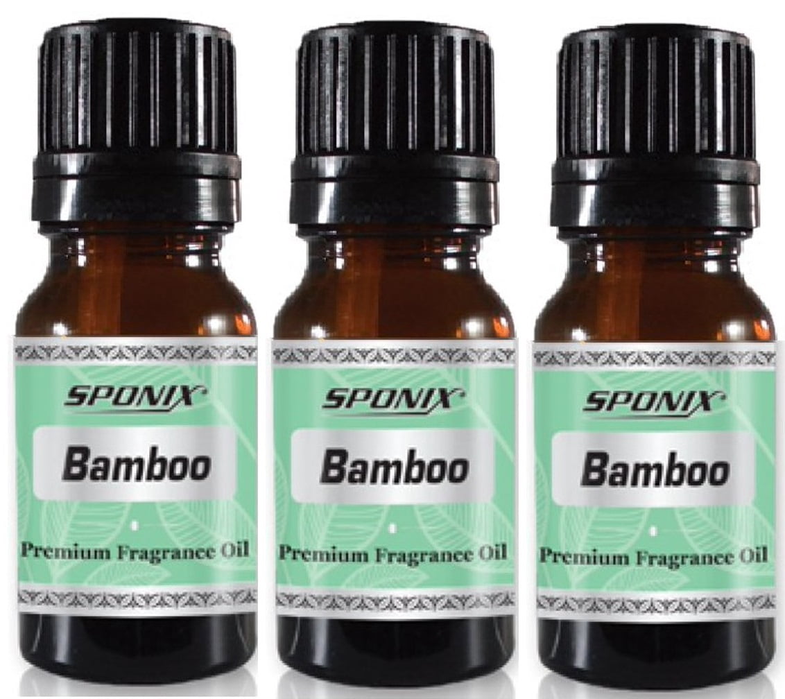 Bamboo Fragrance Oil 10 ml / 0.33 oz | 100% Pure by Sponix Made in USA ...