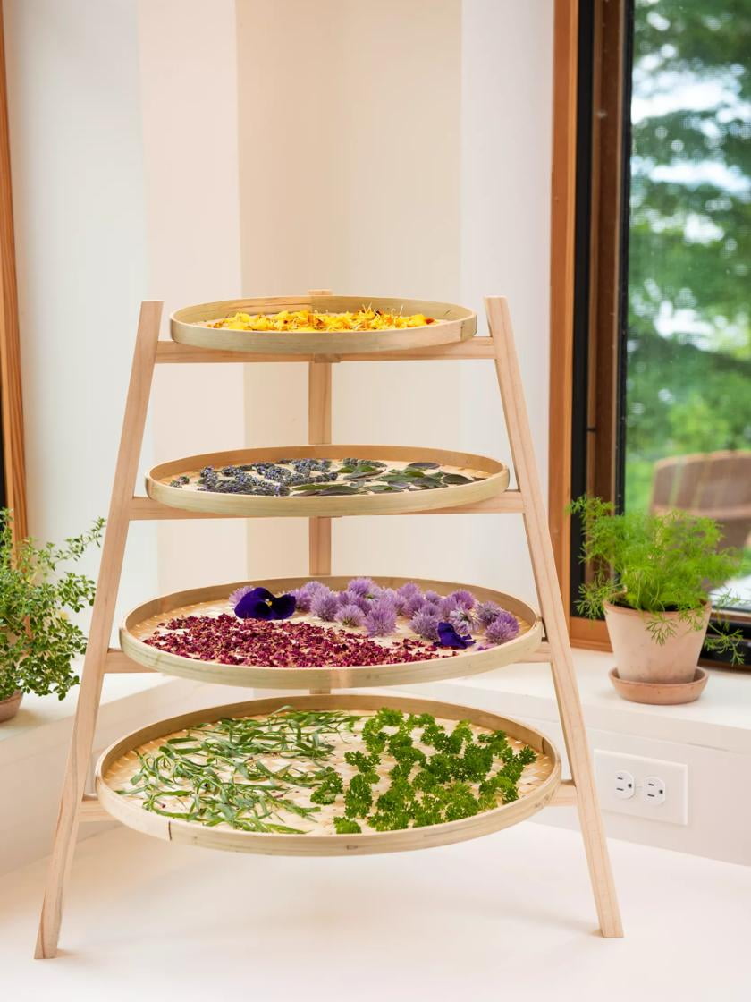 Bamboo Herb Drying Rack - Walmart Business Supplies