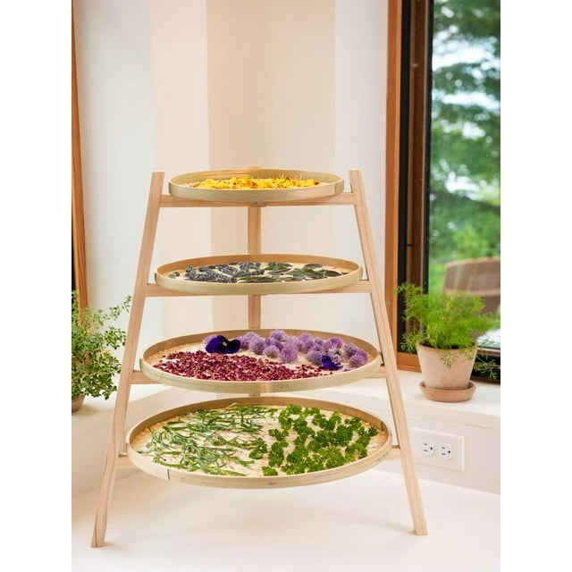 Bamboo Herb Drying Rack - Walmart Business Supplies