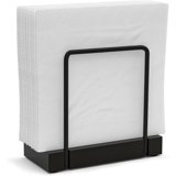 Bamboo & Iron Standing Napkin Holder for Table, Rustic Farmhouse Napkin ...