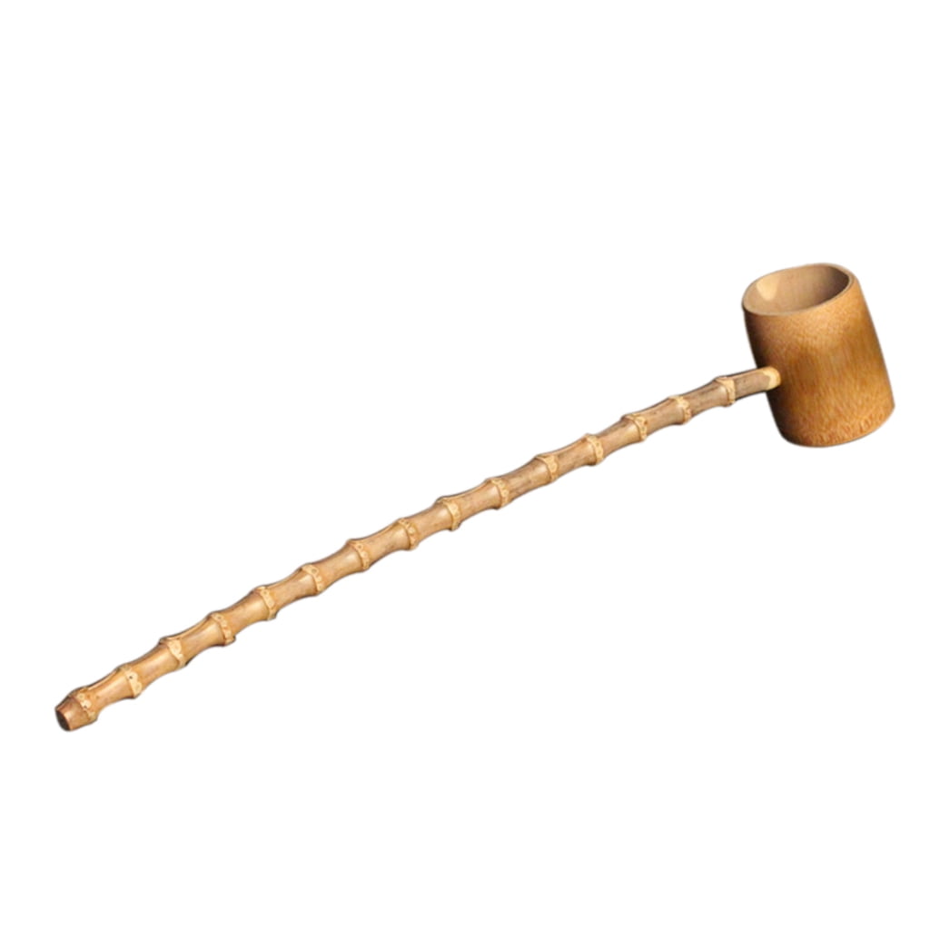 Bamboo Japanese Long Handled Standing Water Ladle 43cm for Tea Ceremony ...