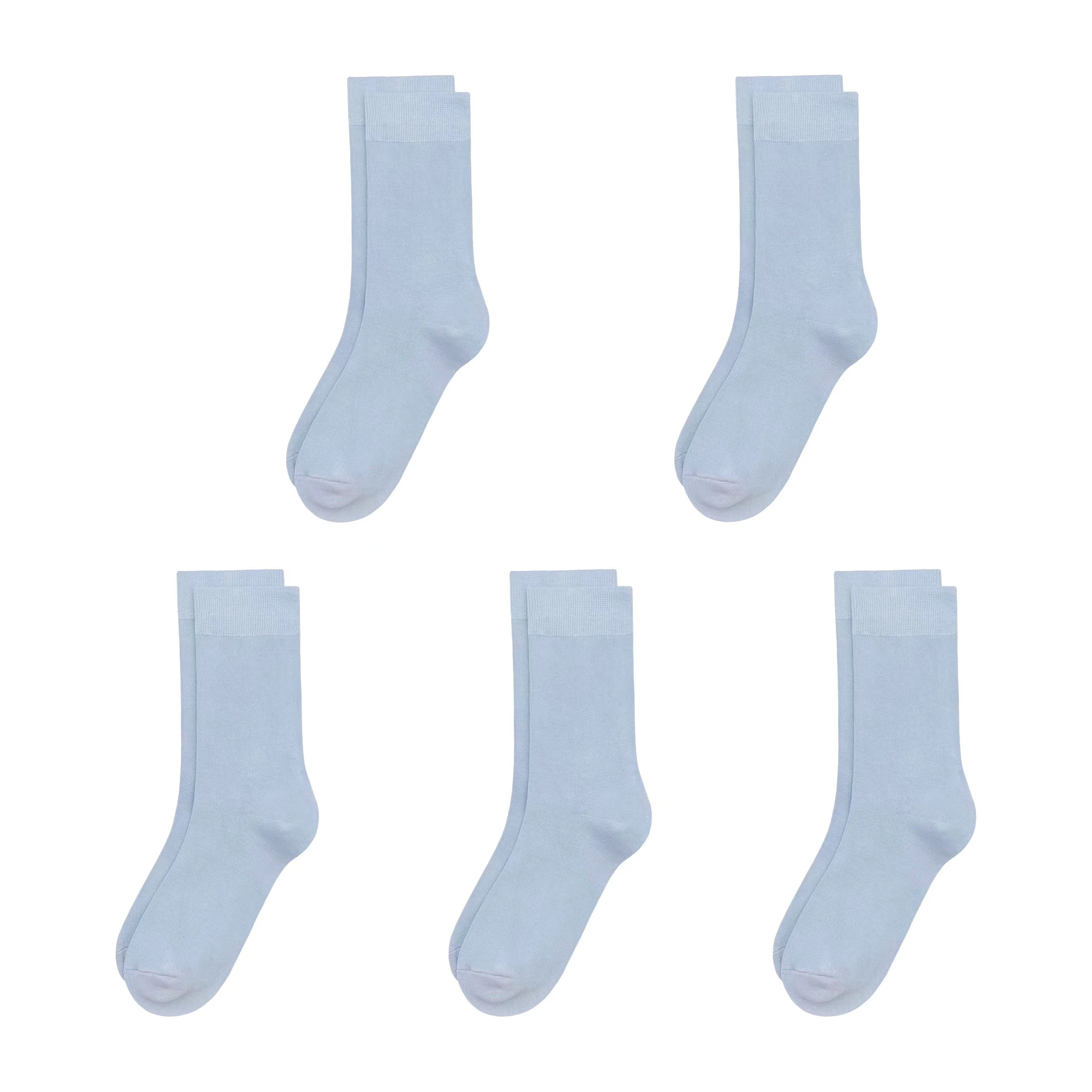 Bamboo Kids Sock 5 Pairs, Soft Breathable Moisture Wicking Ribbed Boot ...