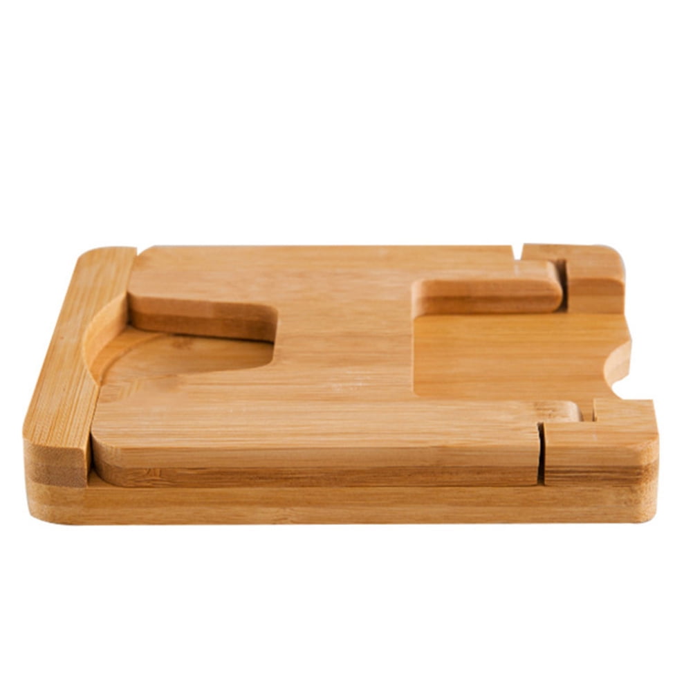 Bamboo Kitchen Organizer Storage Wall Organizers Lid Rack Bracket ...