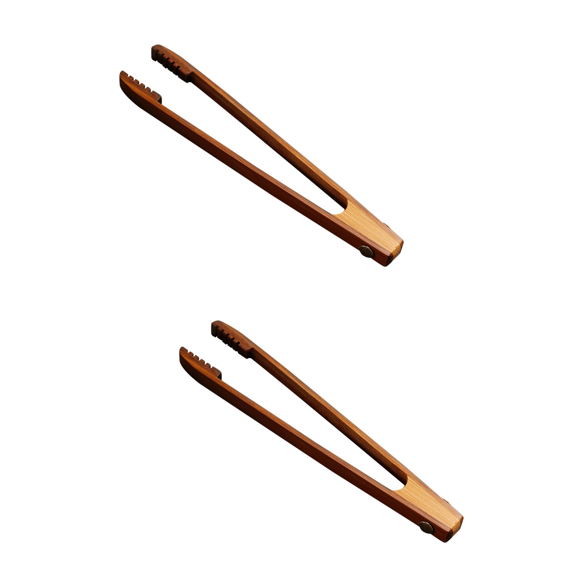 Qiysamall Bamboo Ladle Decorative Tea Clip 2 Count Teeth Holder ...