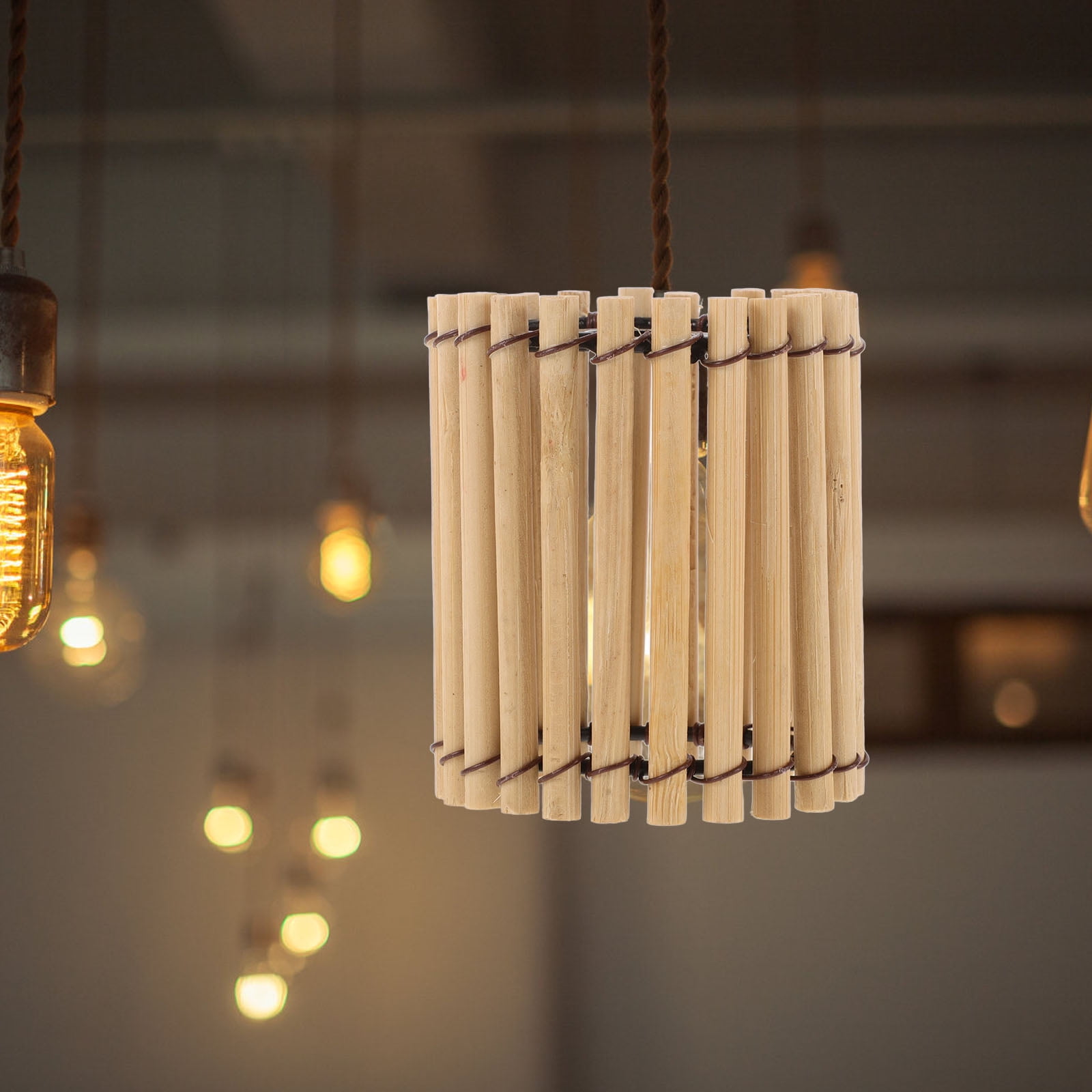 Bamboo Lamp Shade Chinese Style Lamp Shade Drum Lamp Shade Creative ...