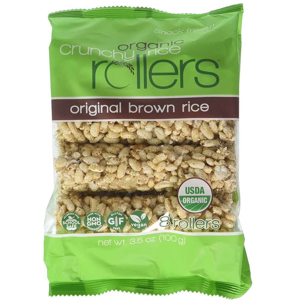 Bamboo Lane Organic Gluten Free Vegan Original Crunchy Brown Rice ...